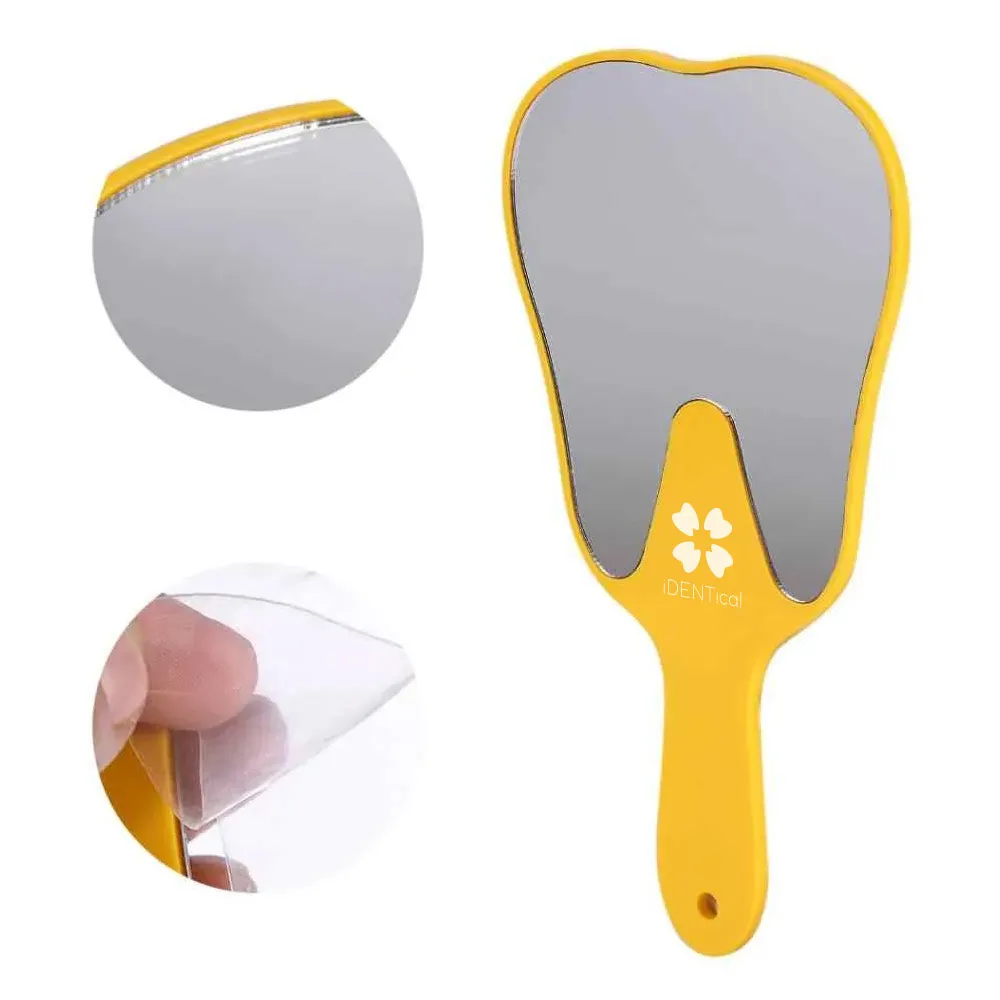 iDENTical Tooth Shape Hand Mirror - High Quality Molar Tooth Shaped ...