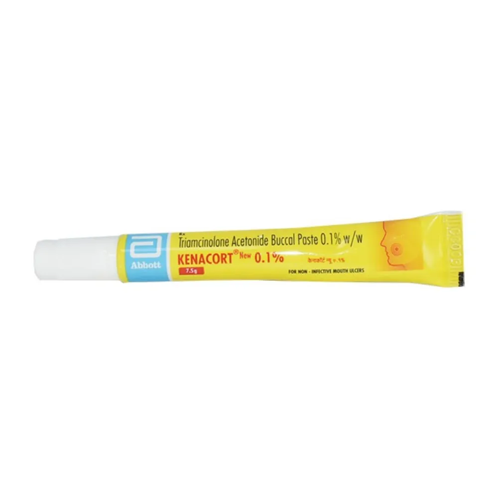 Abbott Kenacort 0.1% Oral Paste 7.5g (Pack of 1)