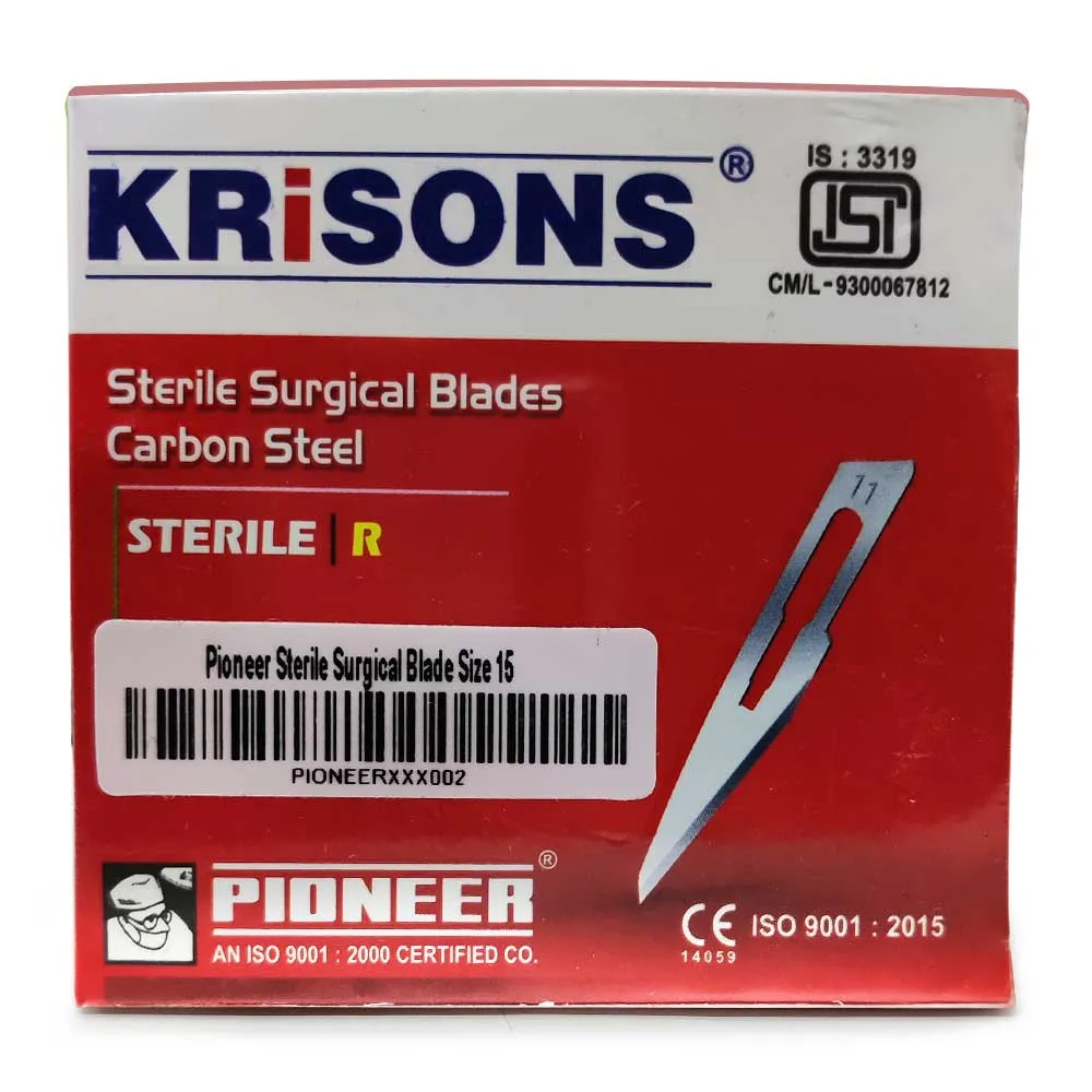 Pioneer Sterile Surgical Blades (Pack of 100)