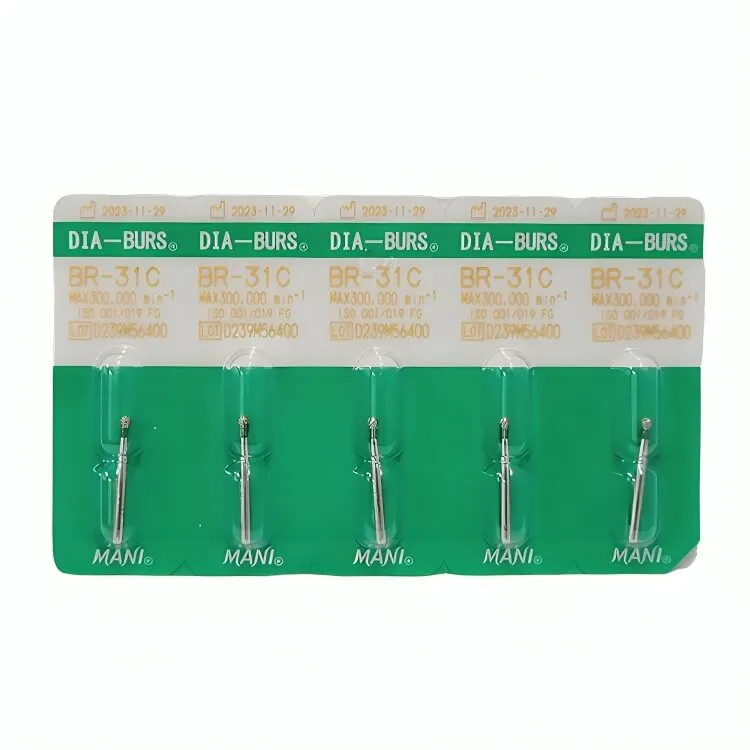 Mani Diamond Burs - Ball Round Type / Br Series | DentalKart