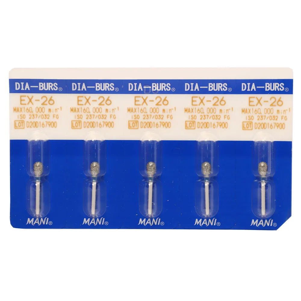 Mani Diamond Burs - Special (Extra) Shape / Ex Series | DentalKart