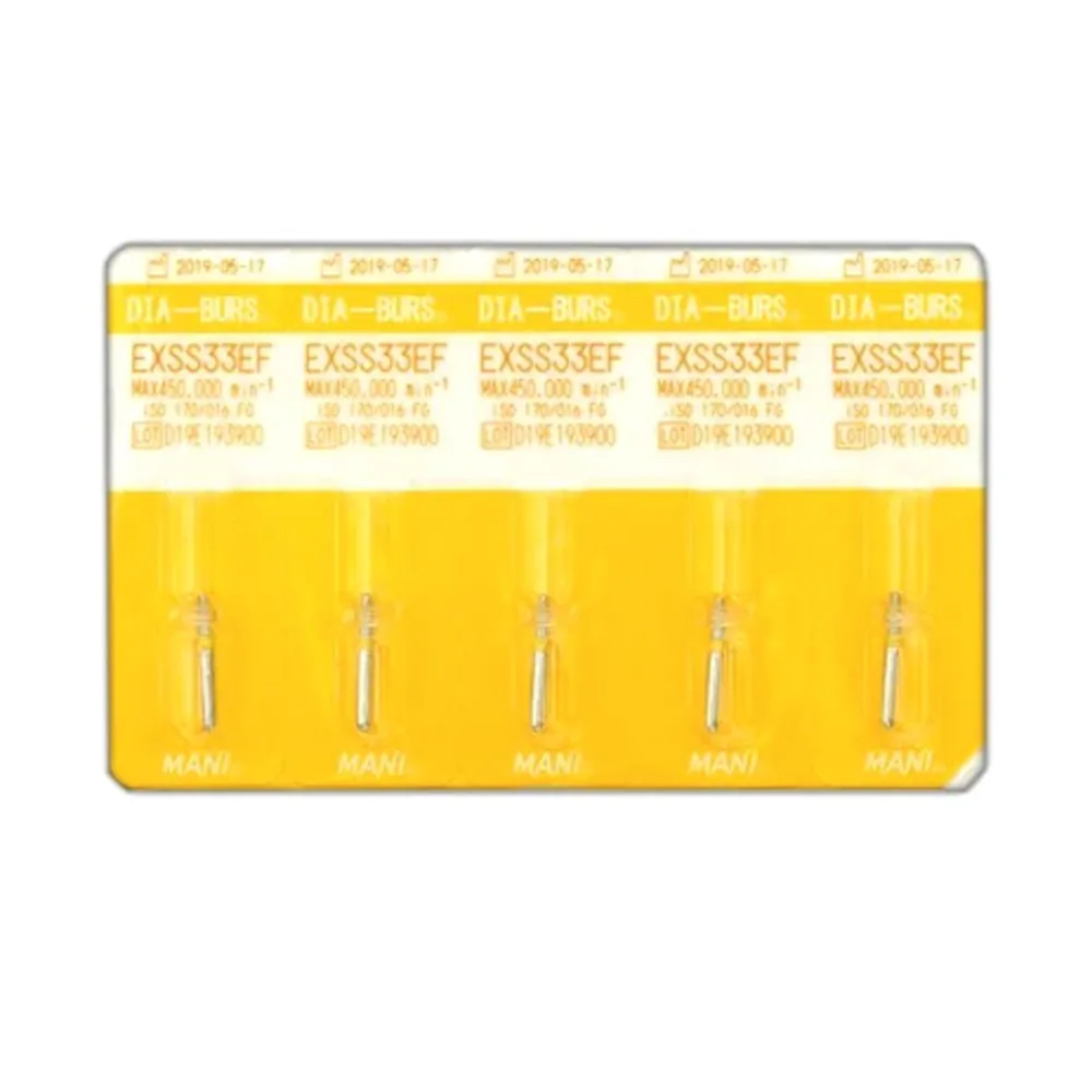 Mani Diamond Burs - Special (Extra) Shape / Ex Series | DentalKart