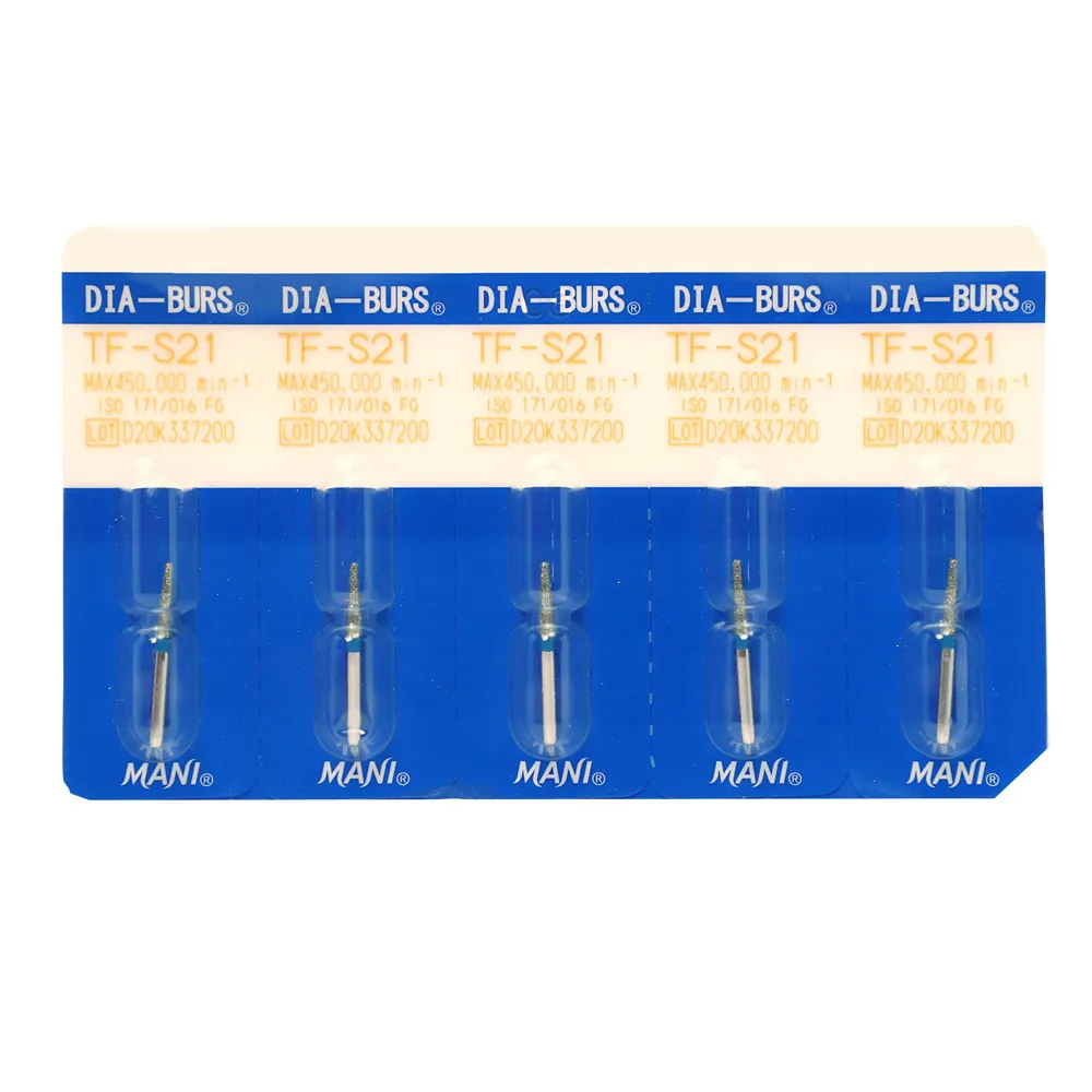 Mani Diamond Burs - Short Shank - Coarse | DentalKart