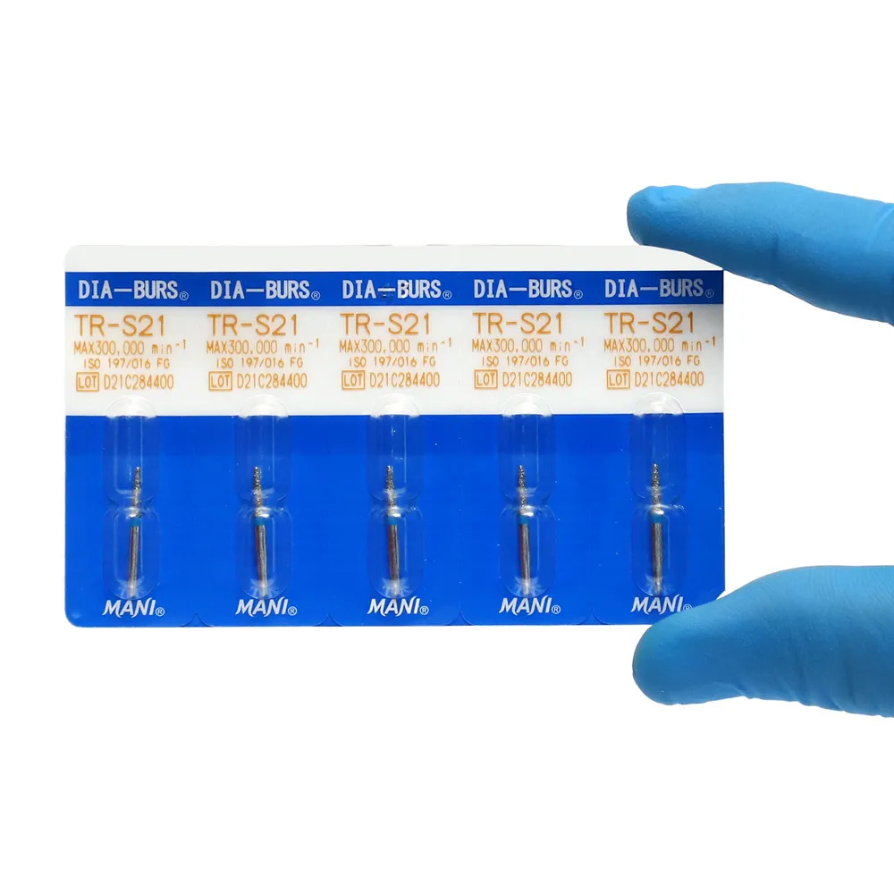 Mani Diamond Burs - Short Shank - Coarse | DentalKart