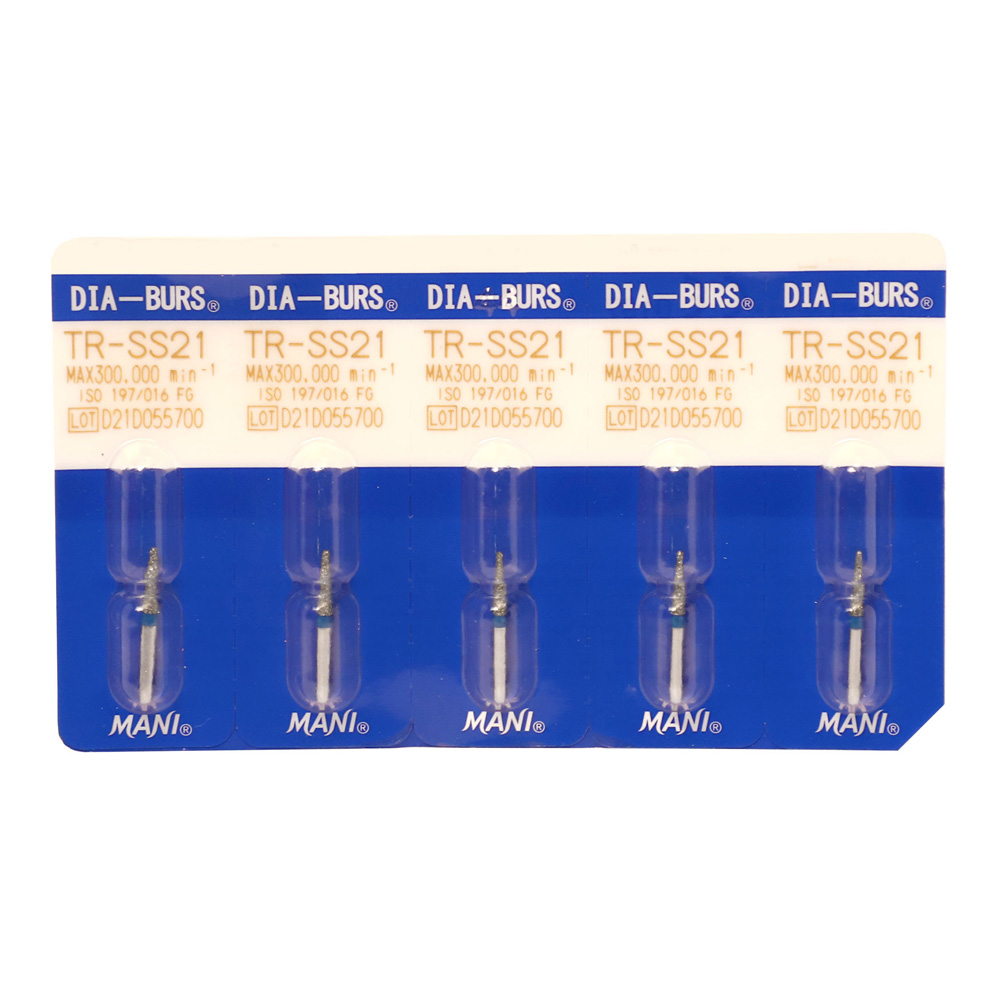 Mani Diamond Burs - Short Shank - Coarse | DentalKart