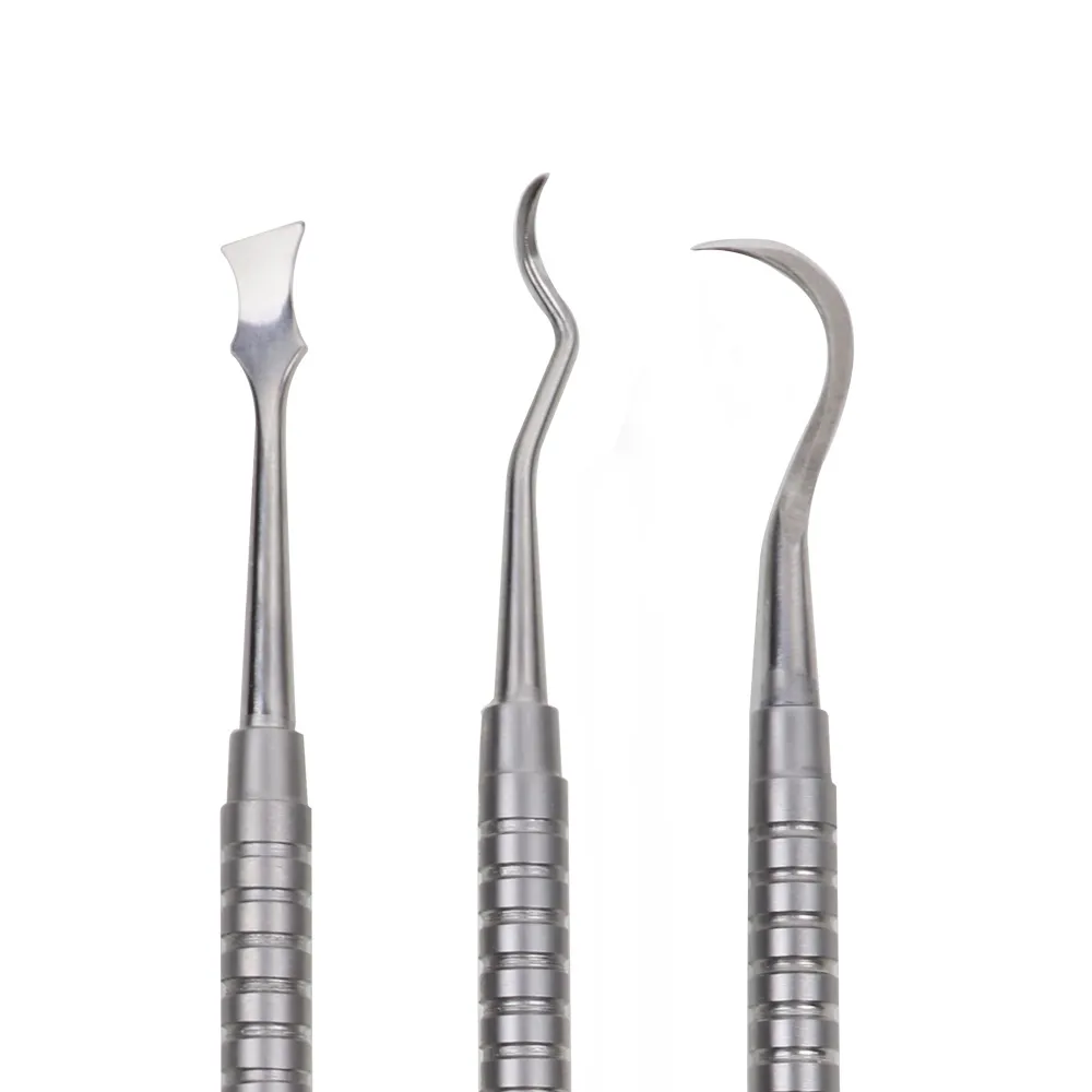 Waldent Manipal Hand Scalers Set of 3 15/2 | Double-Ended Dental ...