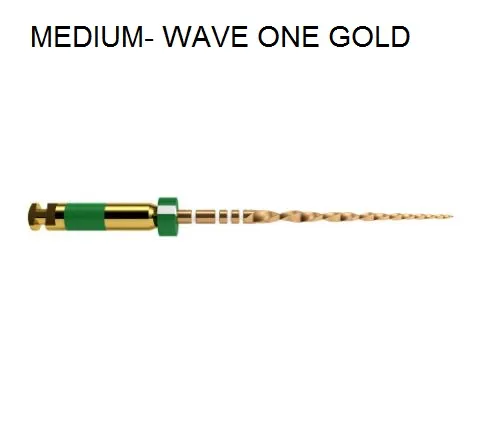 Dentsply WaveOne Gold Rotary Files Refill | Advanced Reciprocating ...