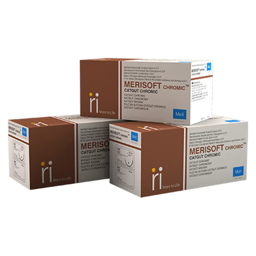 Meril Merisoft Chromic #4-0 Catgut Suture