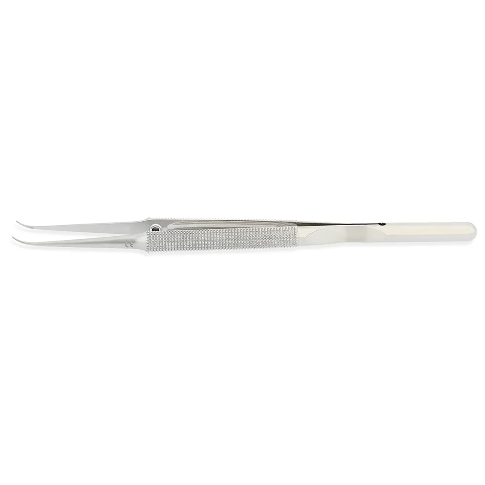 Shop GDC Micro Tissue Forceps Curved (18cm) – Best Surgical Tweezers ...