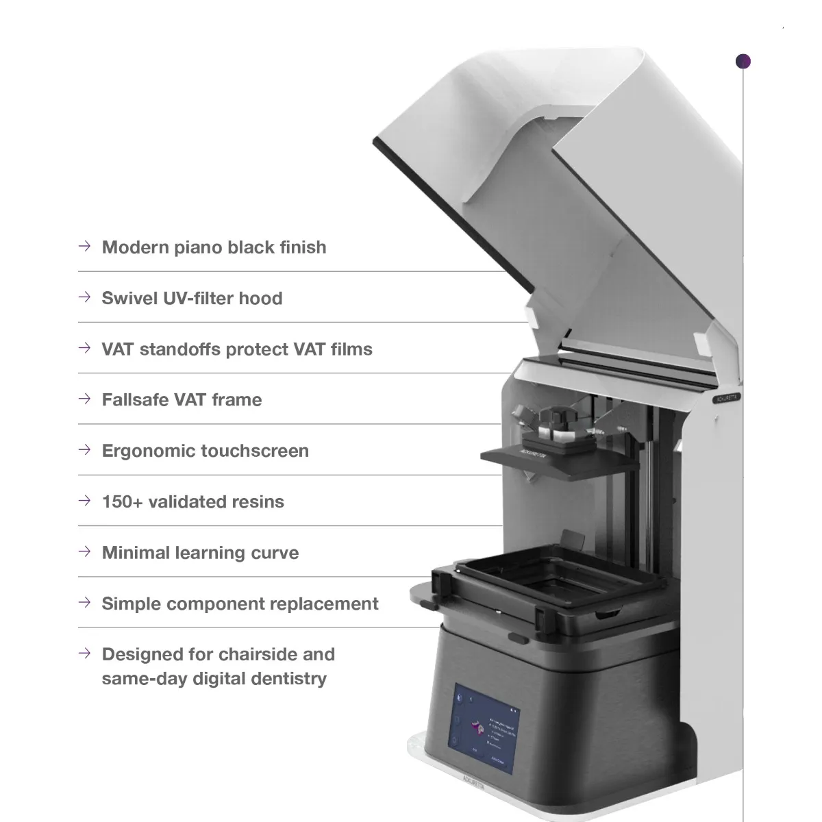 Ackuretta SOL-130 Dental 3D Printer