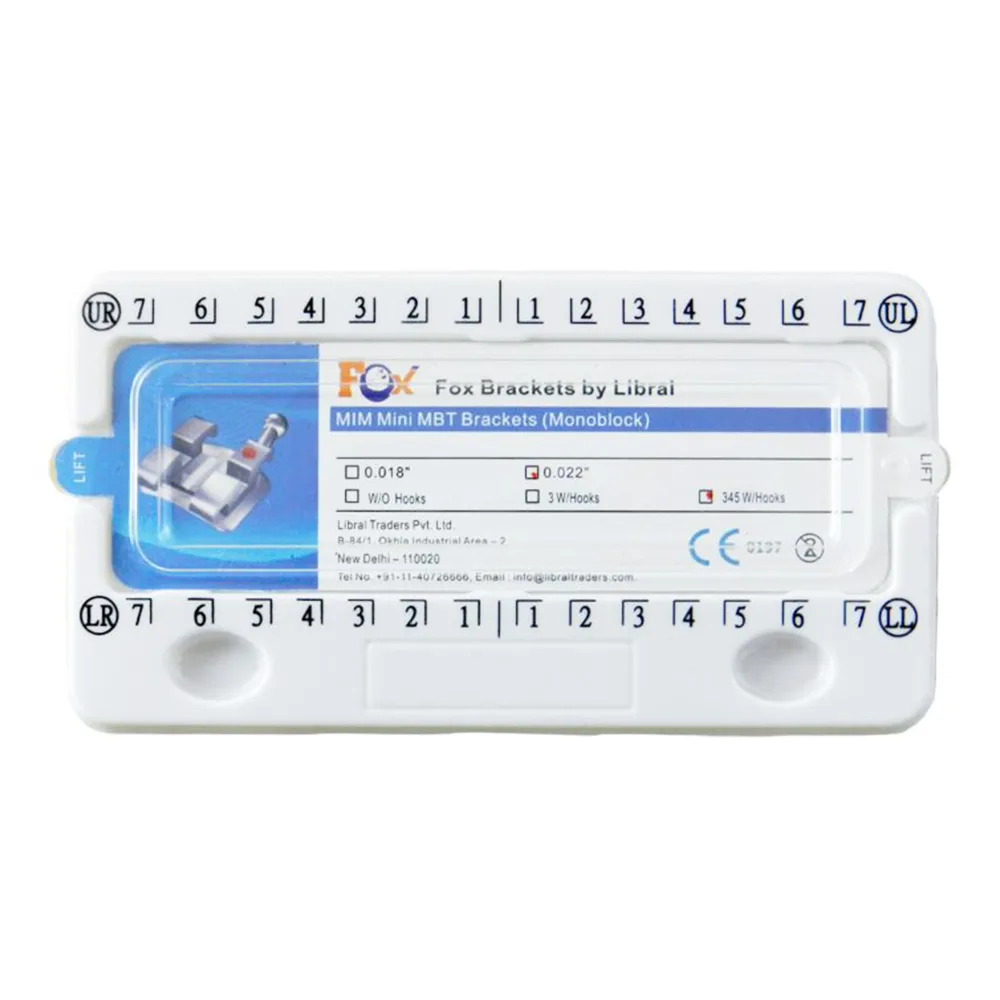 Fox Monoblock Roth .018 Non-Extraction Kit (20 Pcs)
