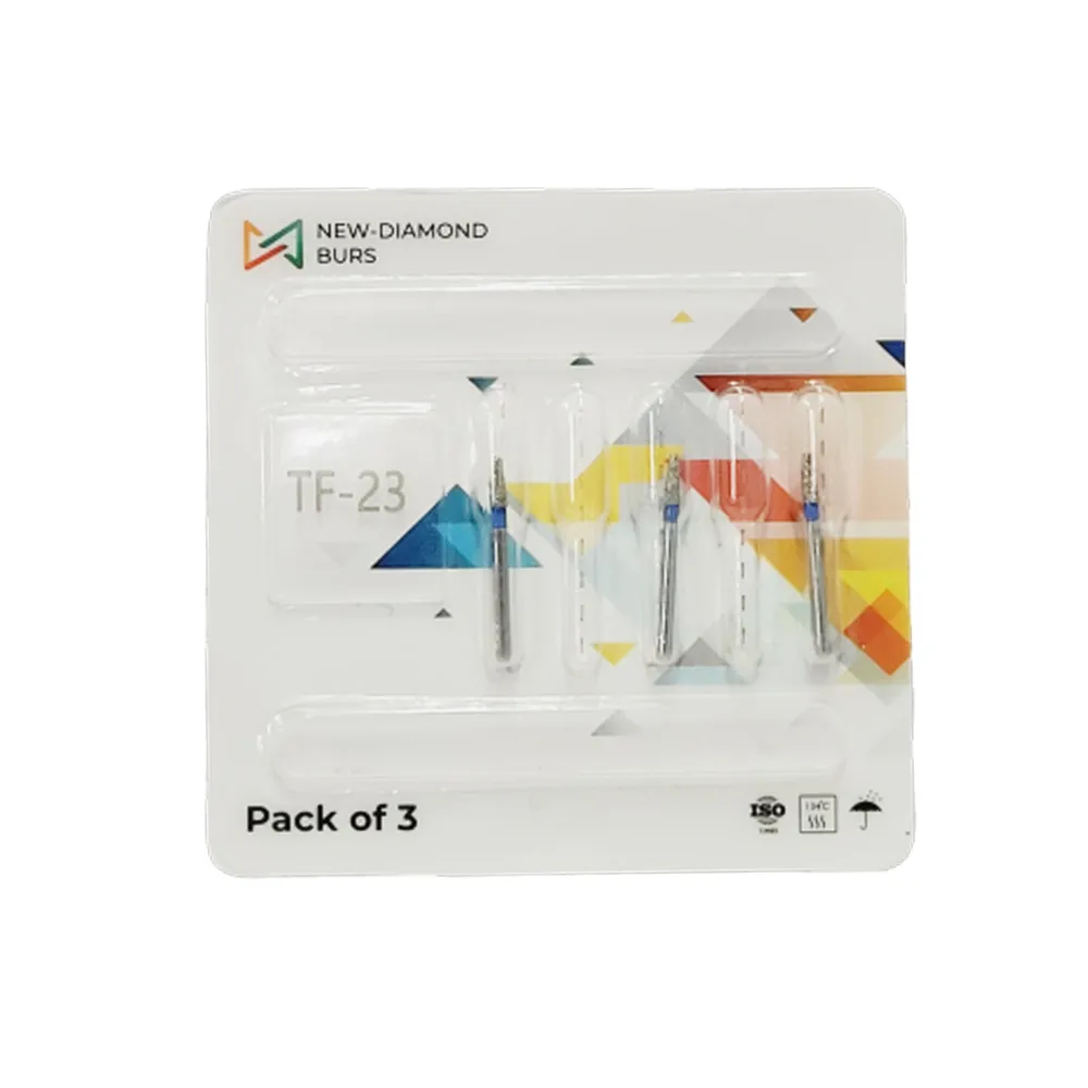 NewDiamond Taper Fissure Diamond Bur -TF ( Pack Of 3) | Dentalkart