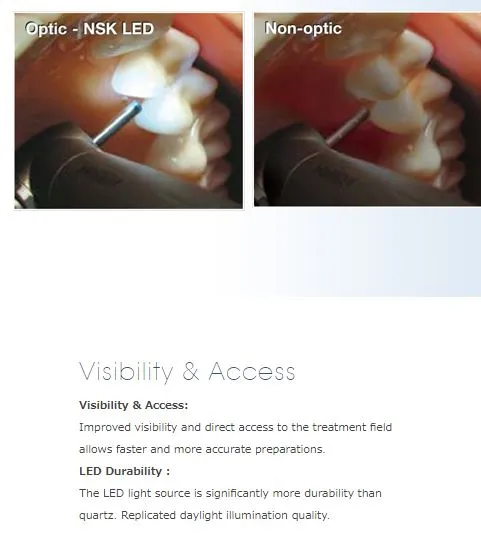 Buy NSK Dyna LED Airotor Handpiece Online At Best Online Price In India ...