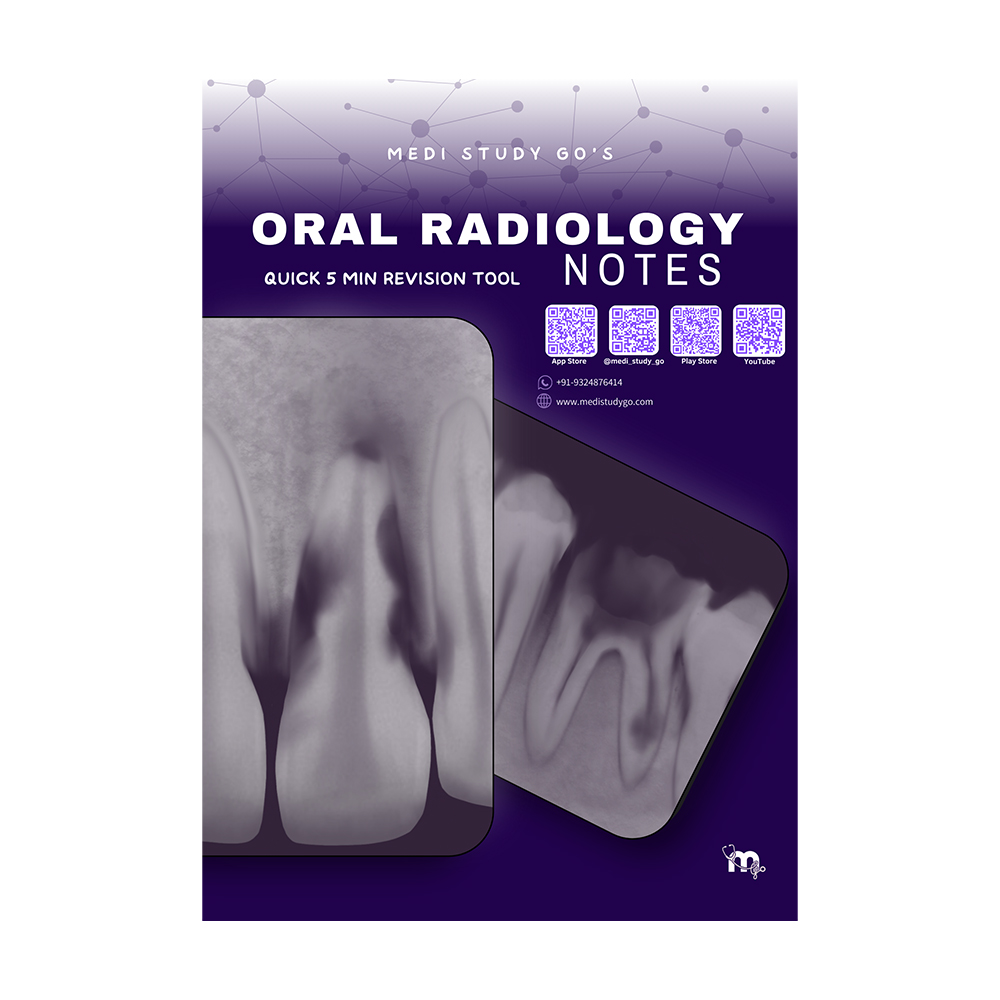 Medi Study Go Oral Medicine Mind Maps And Radiology Notes