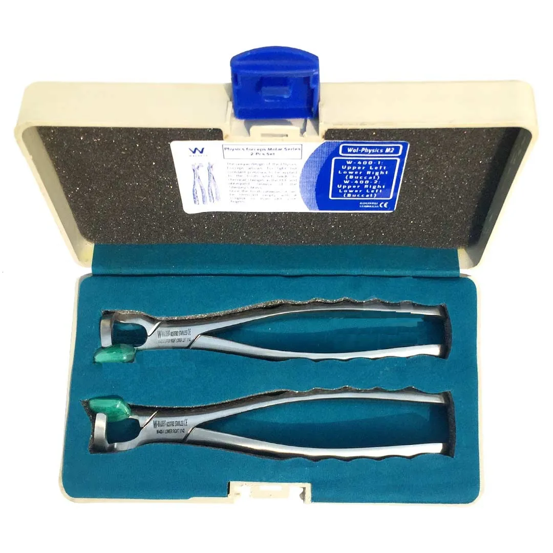Buy Waldent Physics Forceps Set of 2 - Atraumatic Extraction Tools ...