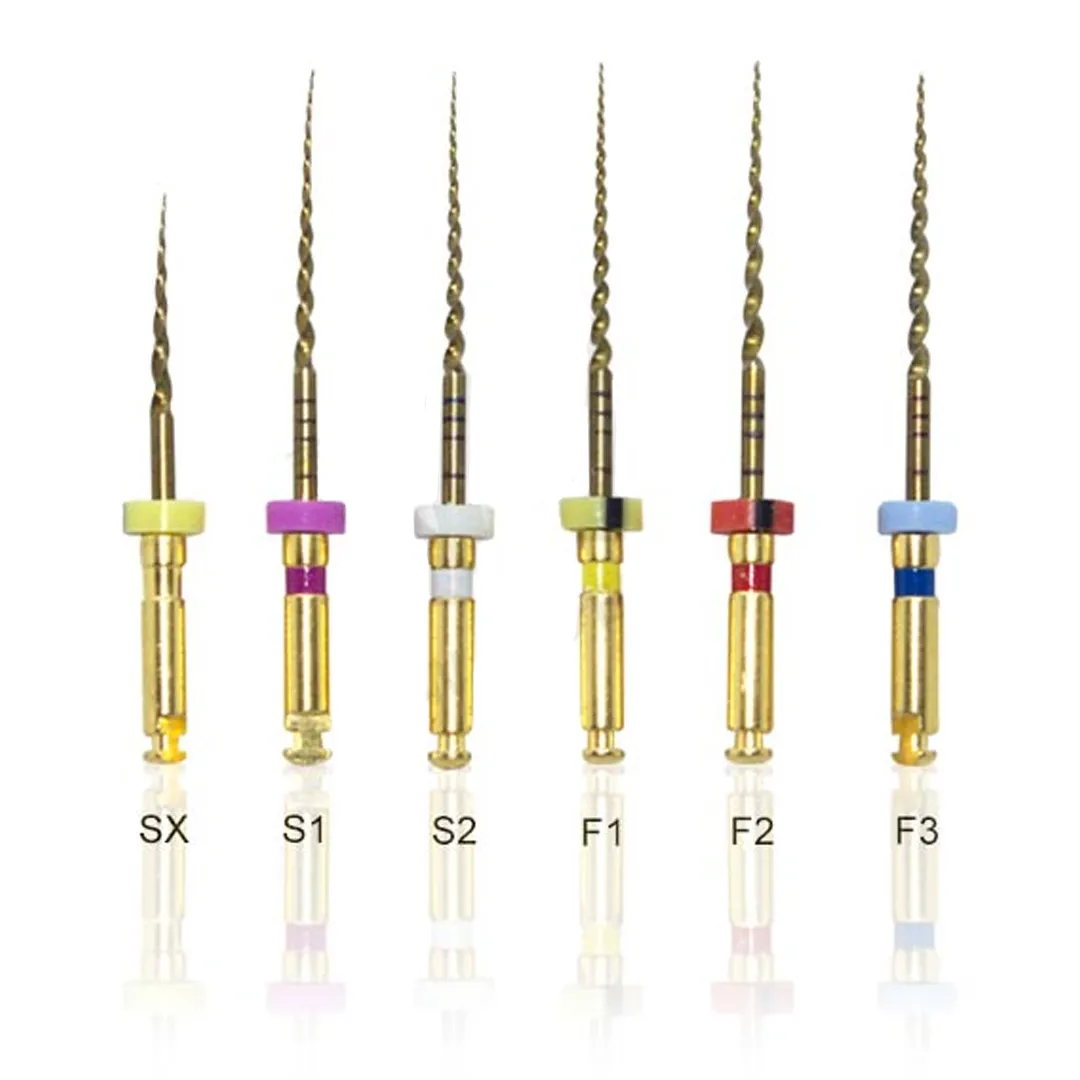 Taper Rotary Files: Buy Waldent Premium Taper Gold Rotary Files - 31mm ...