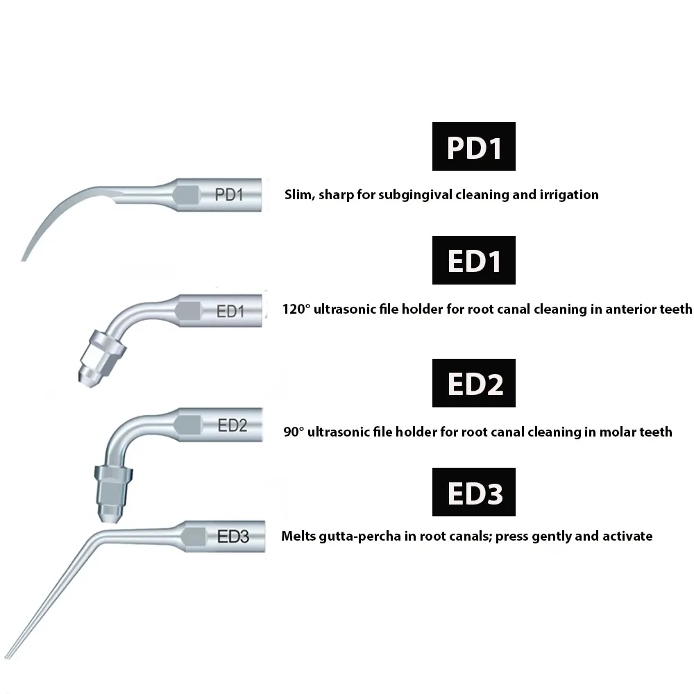 Woodpecker Scaler Tips for DTE & Satelec Scalers | DentalKart
