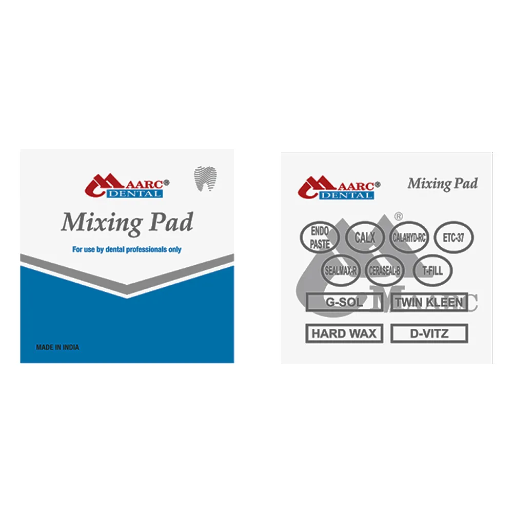 Shop Maarc Mixing Pads - Best Disposable Dental Mixing Sheets - Dentalkart