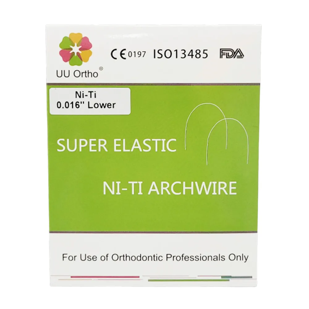 UU Ortho Super Elastic NiTi Archwires -Round Pk/10 | Dentalkart