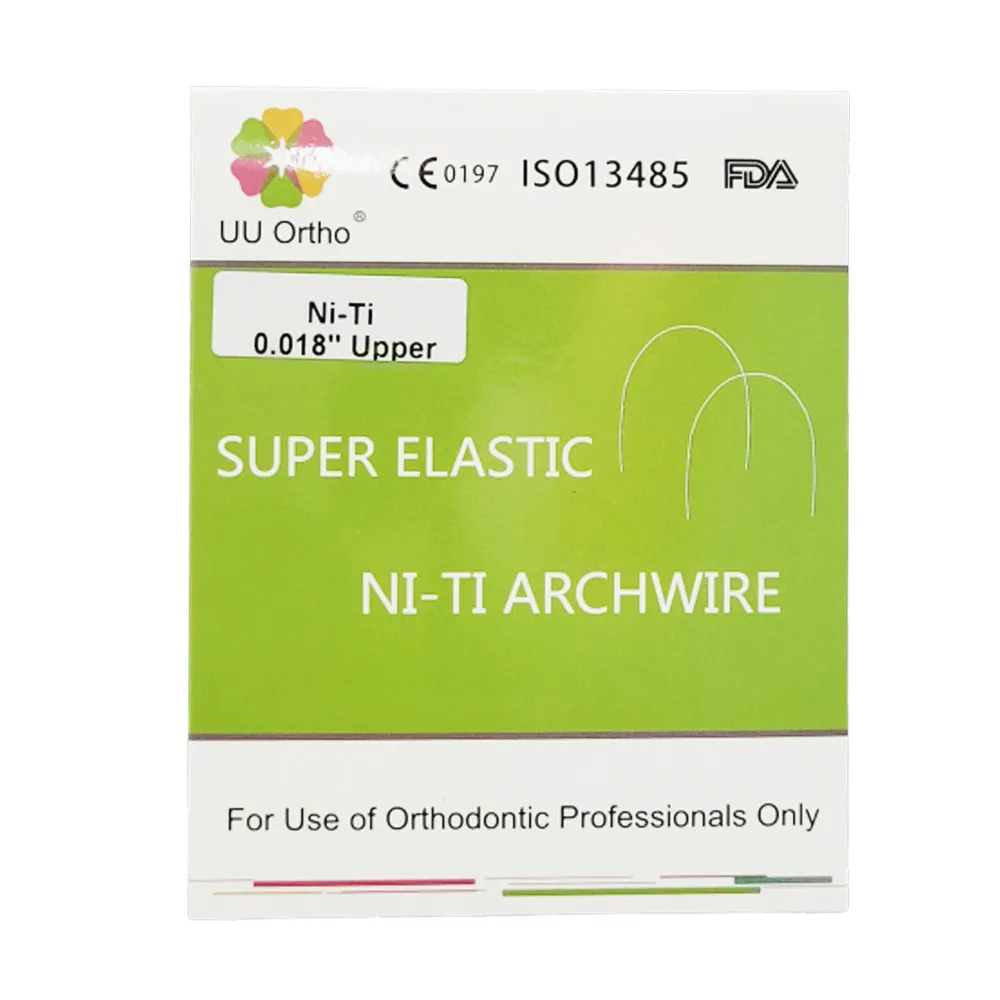 UU Ortho Super Elastic NiTi Archwires -Round Pk/10 | Dentalkart