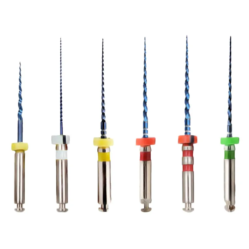 Buy SuperEndo Blue Files 25mm (Pack of 6) - Niti Heat Treated Rotary ...