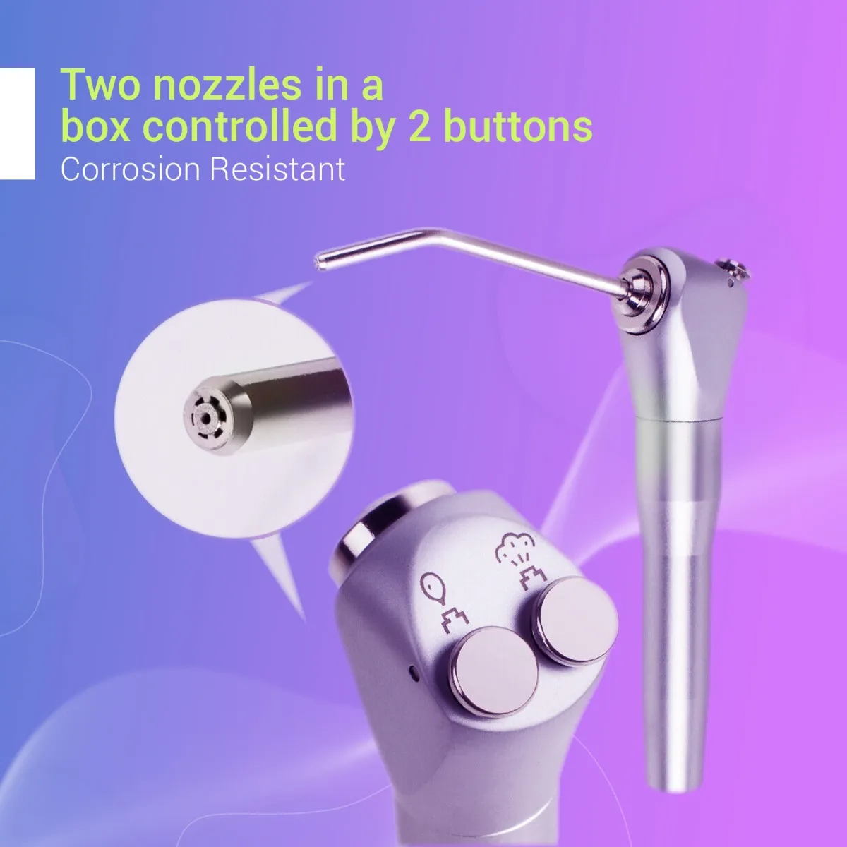 Waldent 3-Way Syringe - Standard | Dentalkart