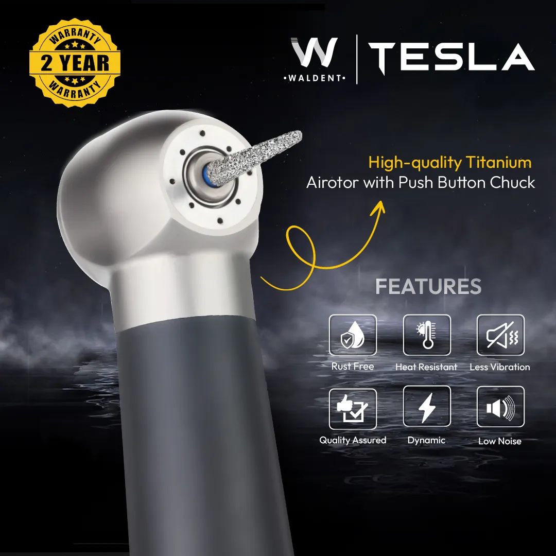 Waldent Tesla Airotor Standard Head W-160 : Buy Tesla Airotor online At ...