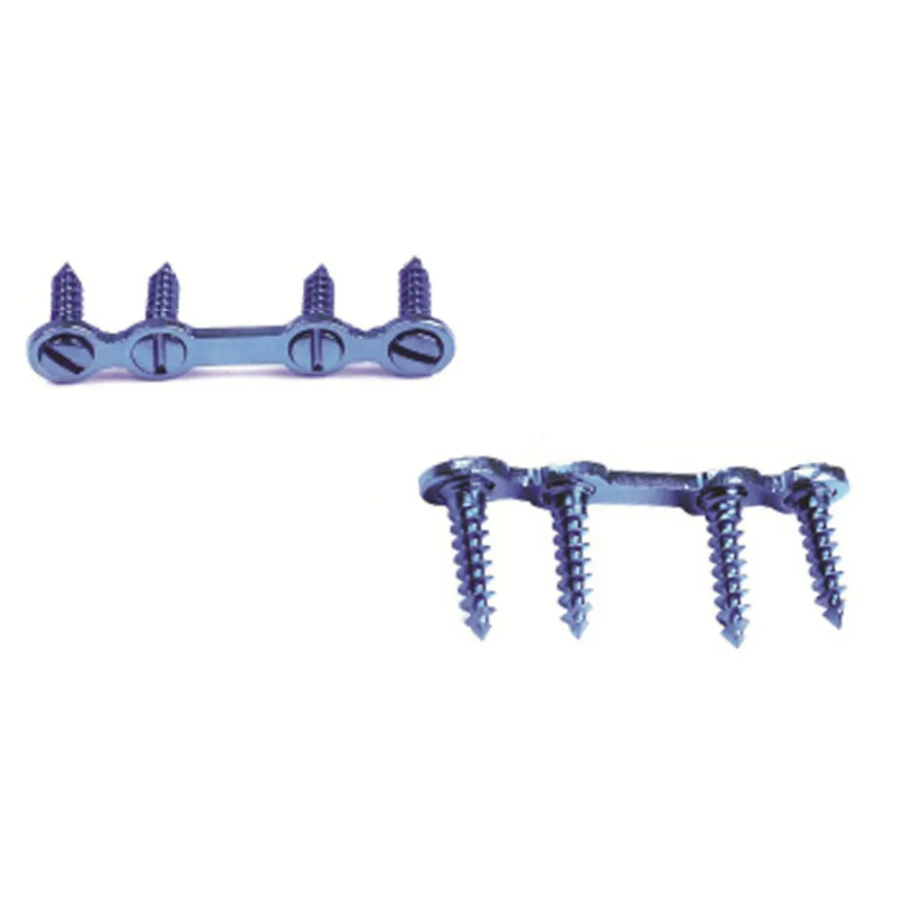 SK Surgicals Titanium Mini Bone Locking Plates - 2mm