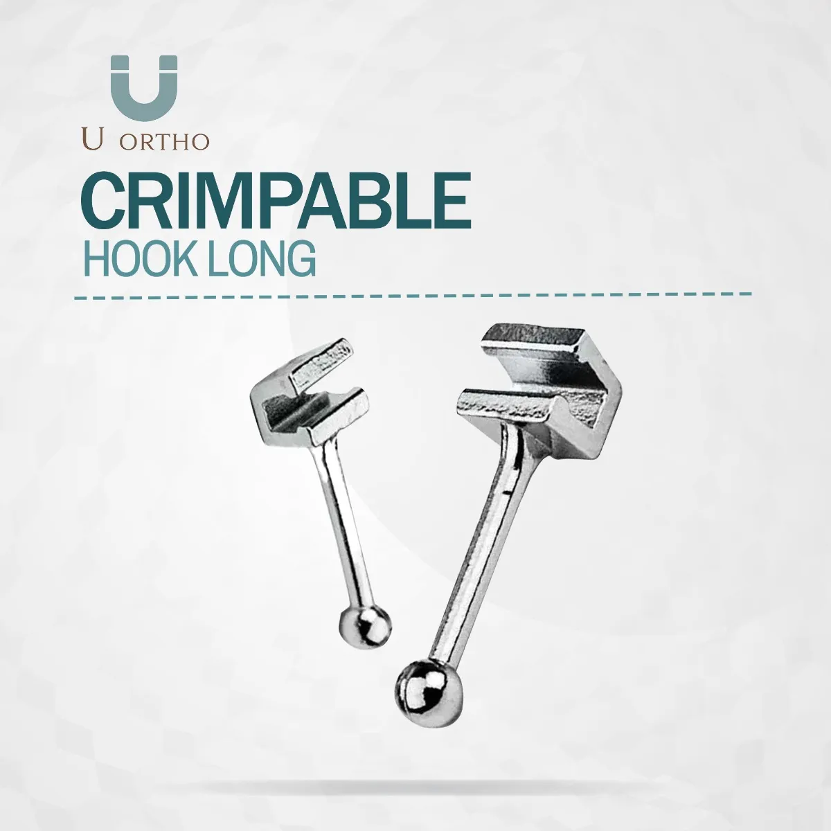 Buy U Ortho Crimpable Hook Long Online at Best Price | Dentalkart.com