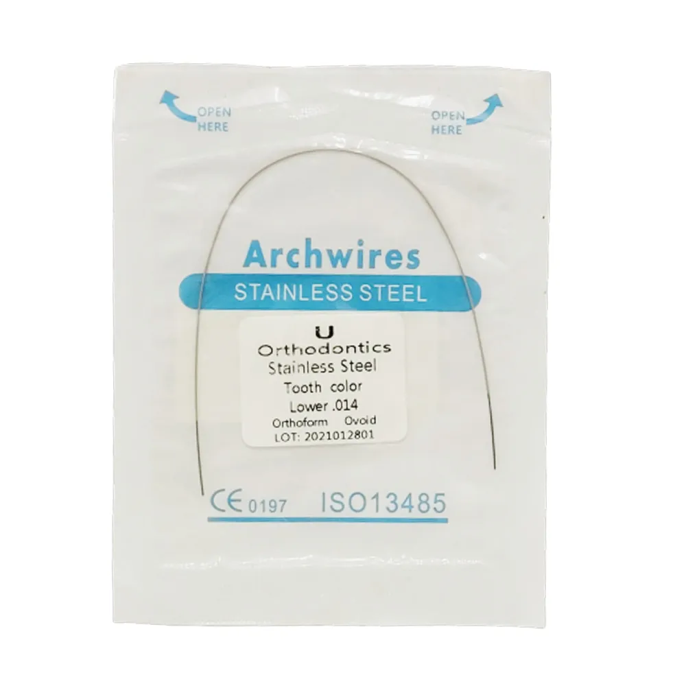 U Ortho SS Tooth Color Wire - Ovoid at Best Price | Dentalkart