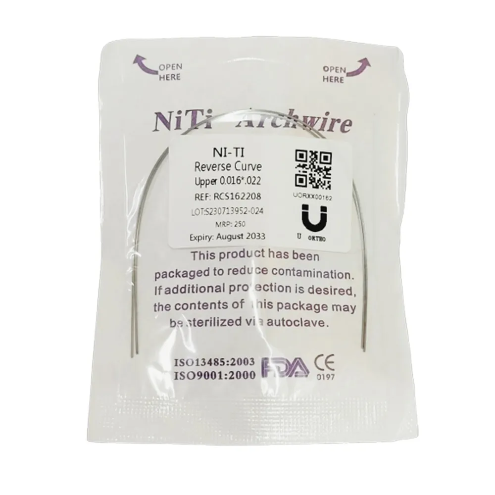 Shop U Ortho Niti Reverse Curve Archwire - Rectangular | Best ...