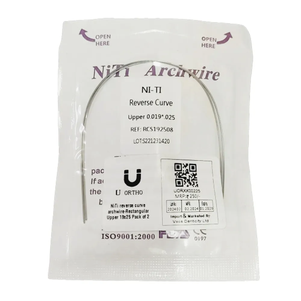 Shop U Ortho Niti Reverse Curve Archwire - Rectangular | Best ...