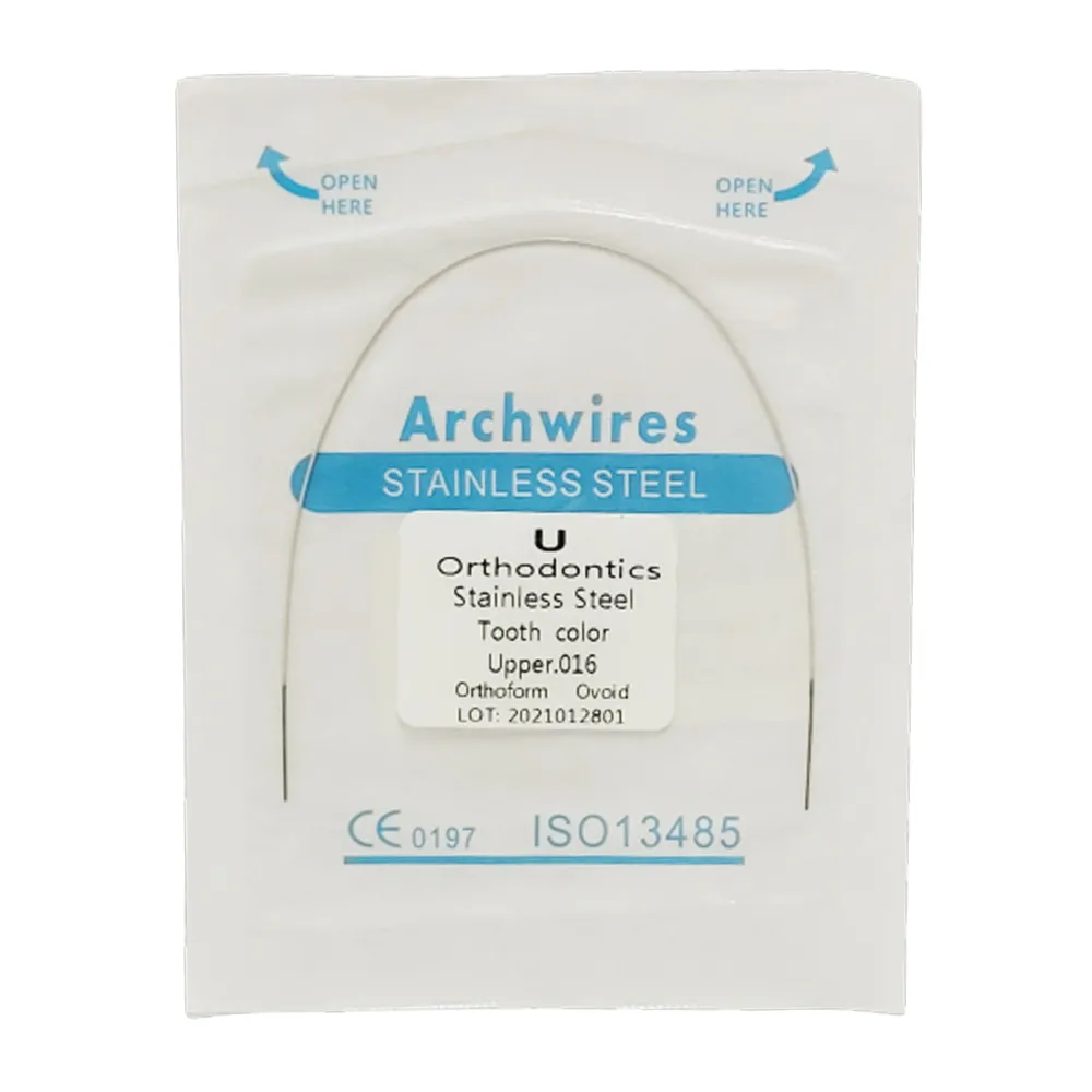U Ortho SS Tooth Color Wire - Ovoid at Best Price | Dentalkart