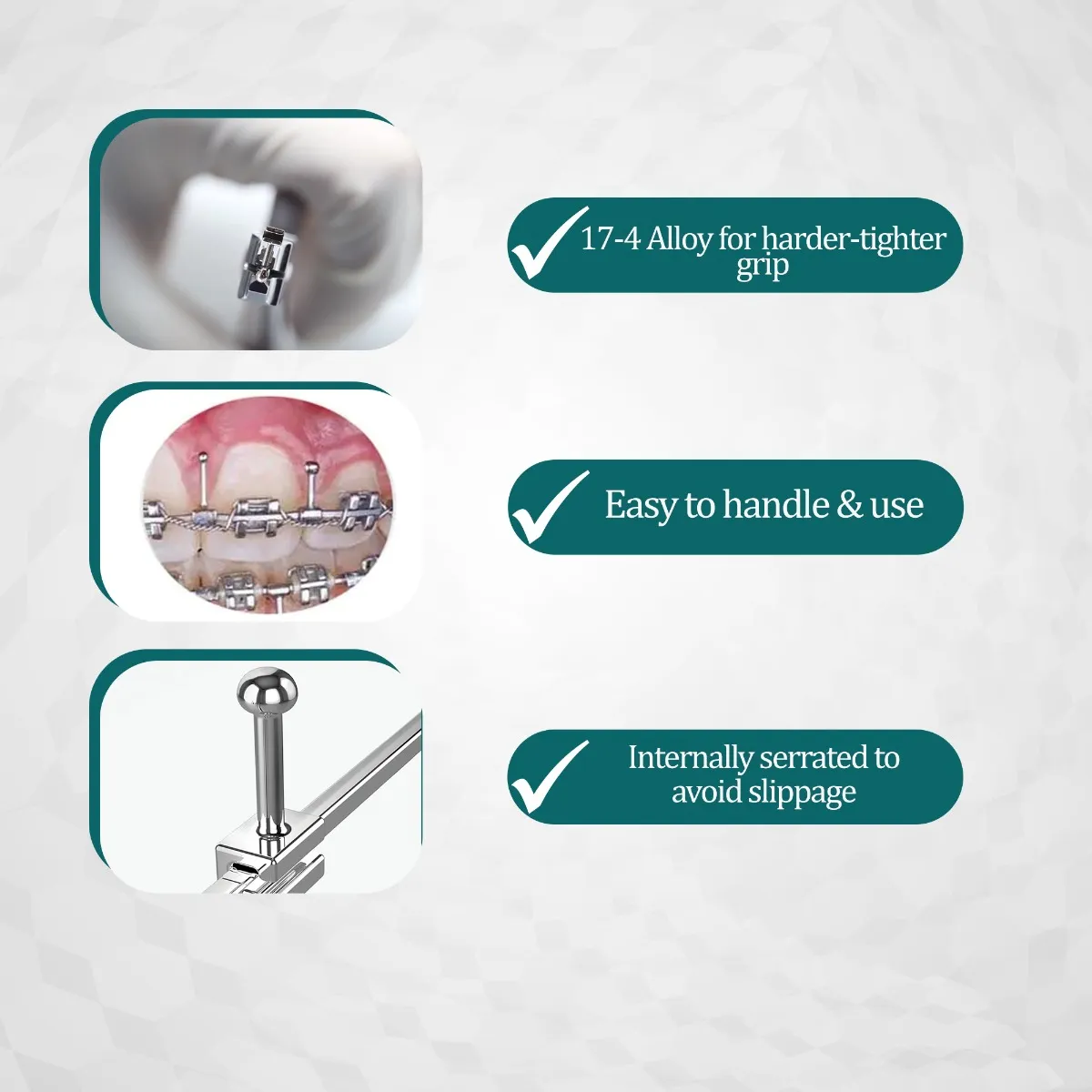 Buy U Ortho Crimpable Hook Long Online at Best Price | Dentalkart.com