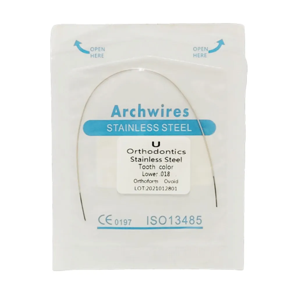 U Ortho SS Tooth Color Wire - Ovoid at Best Price | Dentalkart