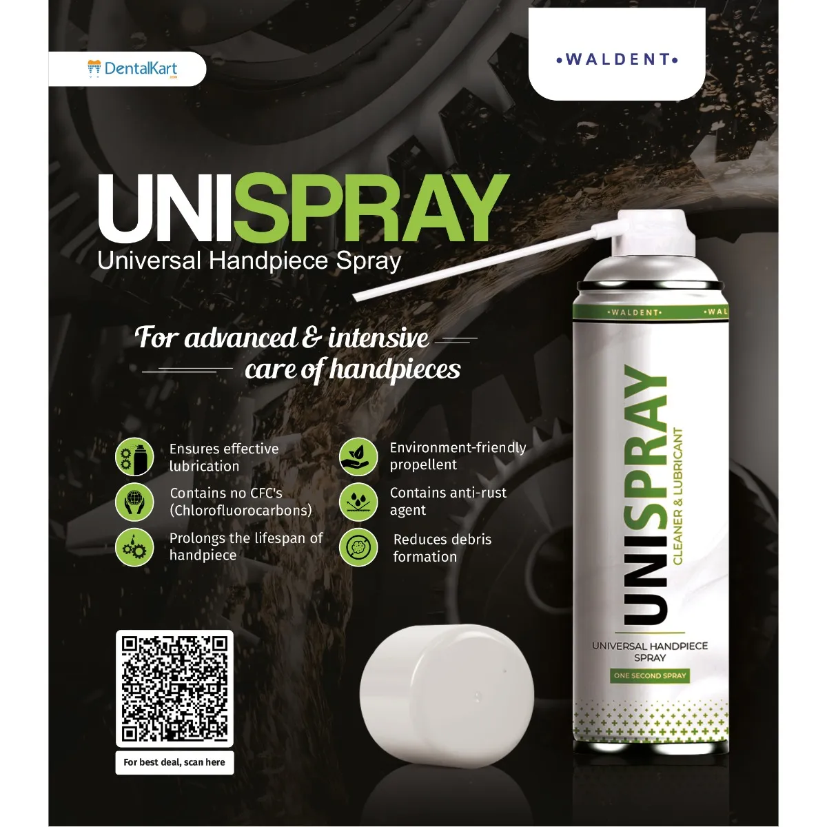 Buy Waldent Unispray Universal Handpiece Spray Online at Best Price ...