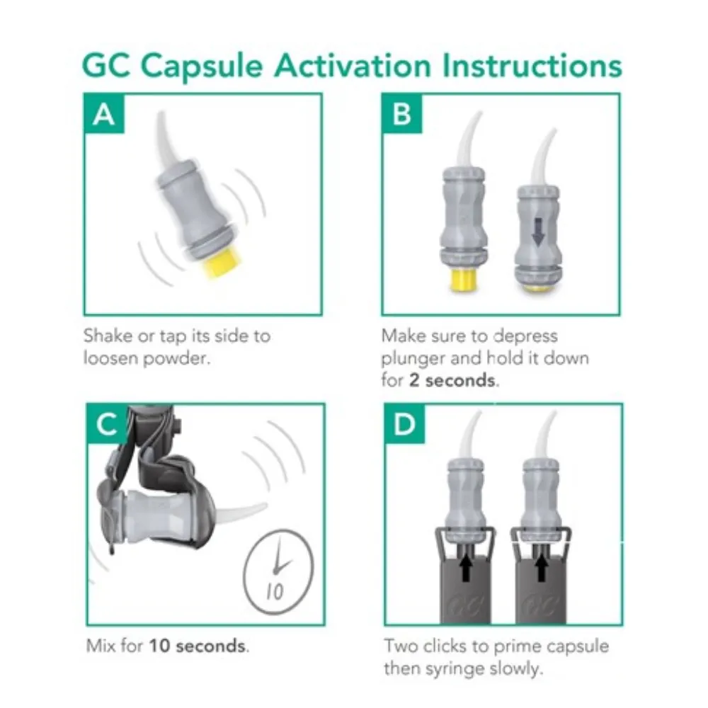 "GC Gold Label 9 Extra Capsules (Pack of 30): Type IX Fluoride ...