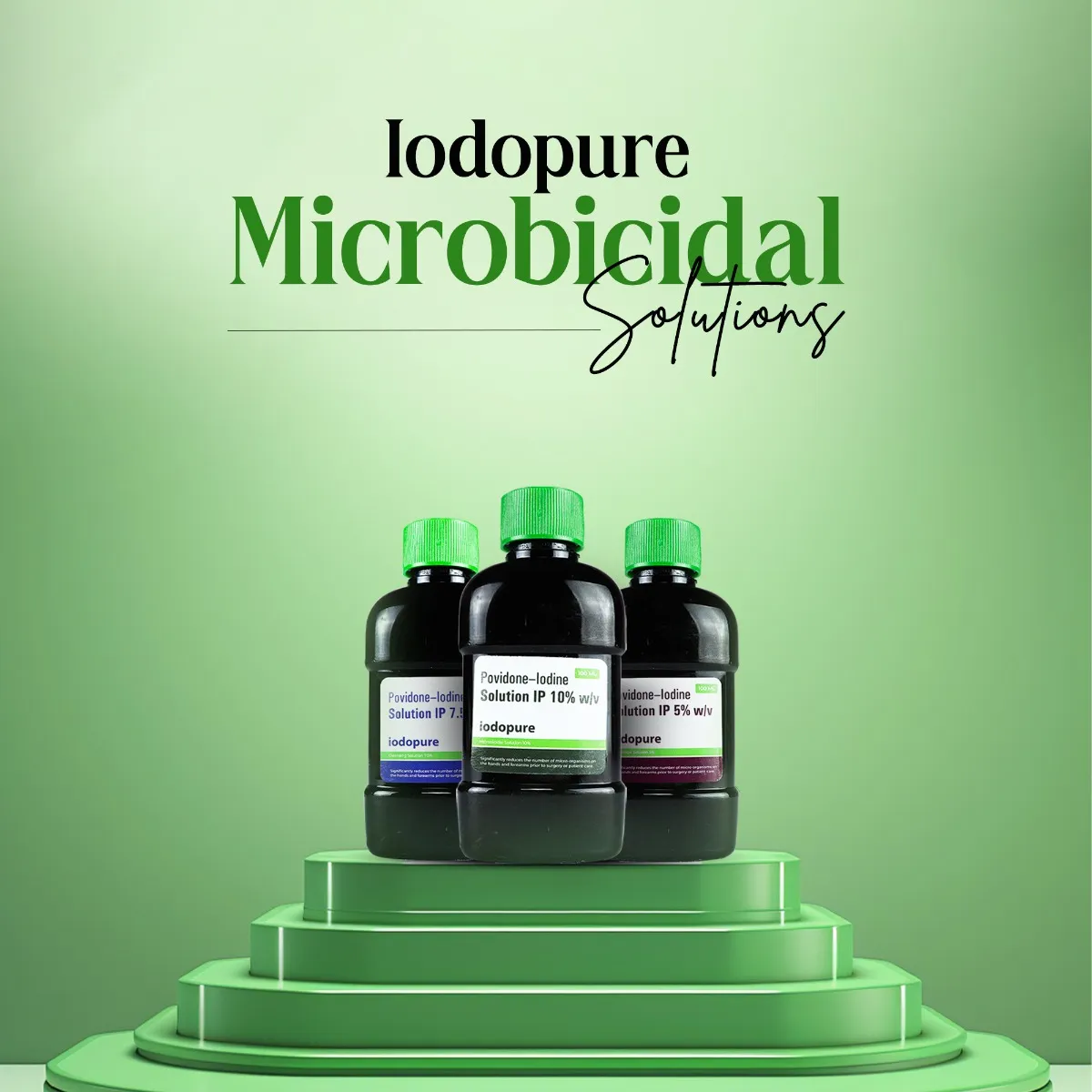 Vasa Iodopure Microbicidal Solutions (Pack of 10)