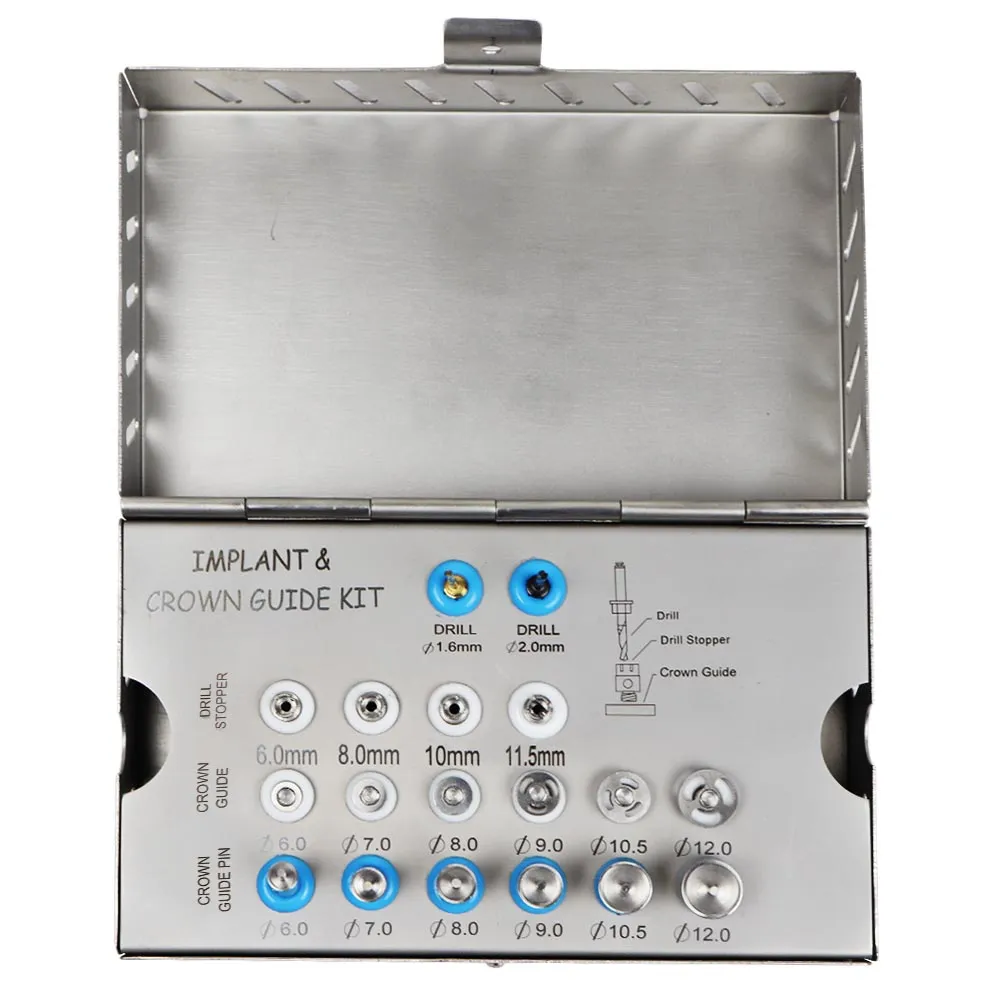 Shop Waldent Implant & Crown Guide Kit Set of 18 (K19/4) for ...