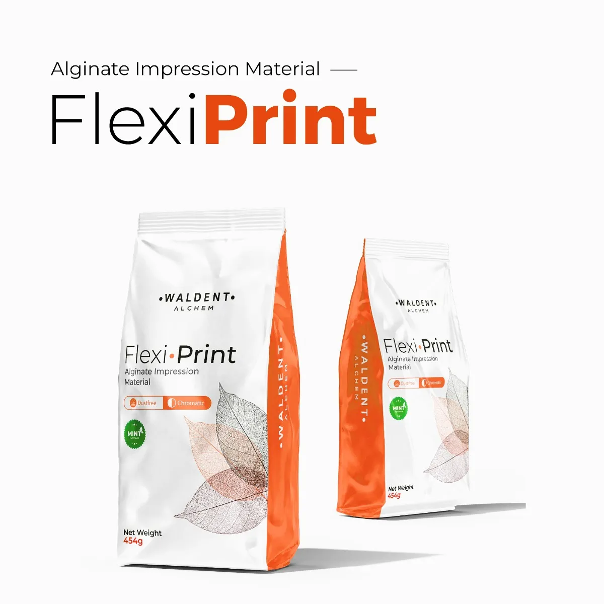 Waldent FlexiPrint Alginate Impression Powder | Dust-Free & High ...