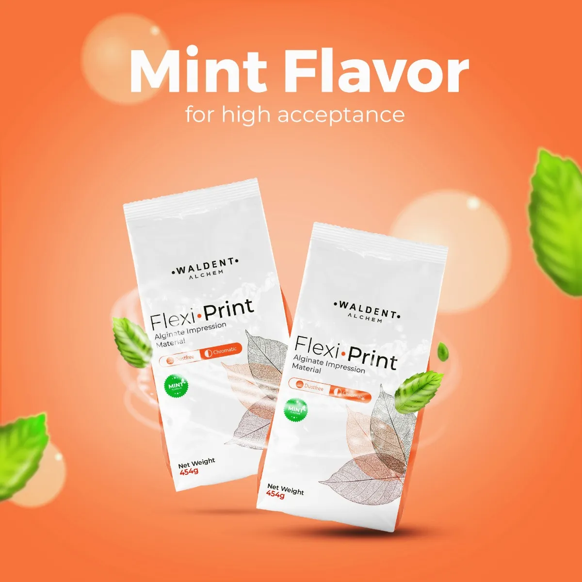 Waldent FlexiPrint Alginate Impression Powder | Dust-Free & High ...