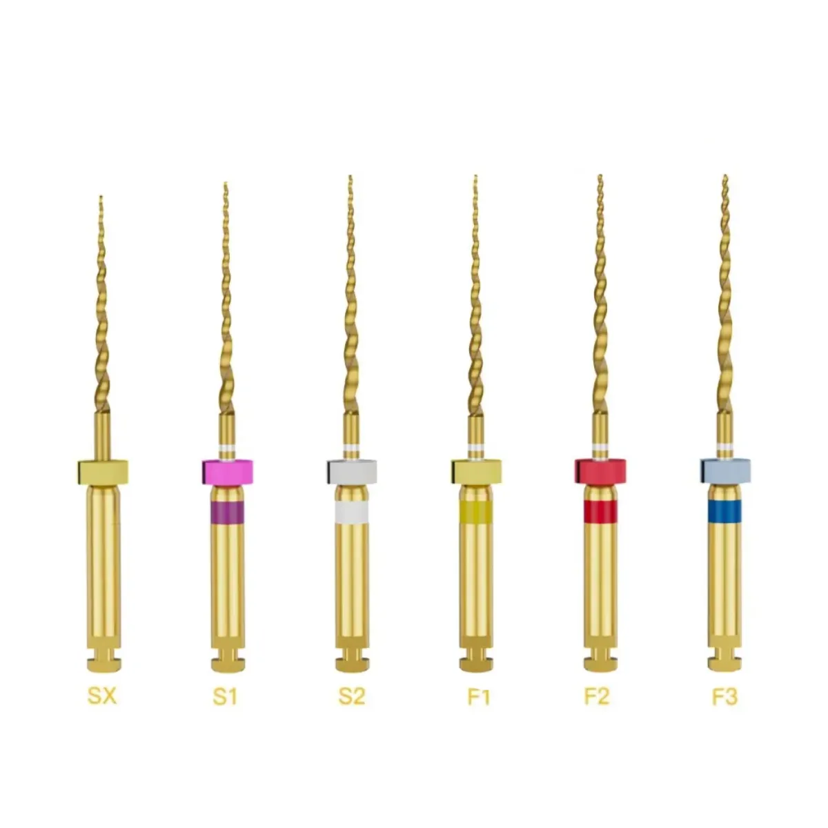 Endo Excellence Nano Gold Rotary Files -21mm | Dentalkart