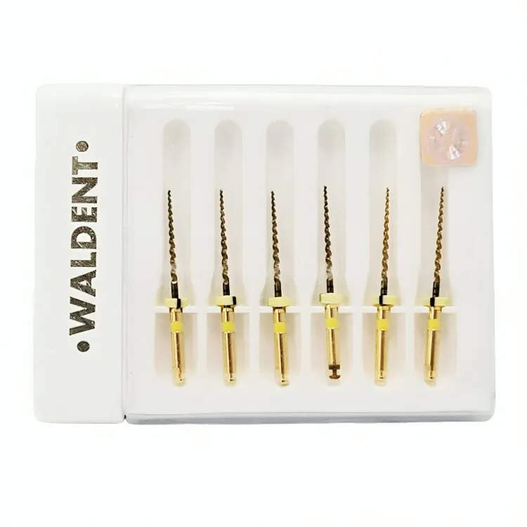 Waldent Premium Taper Gold Rotary Files - 21mm Online at Best Price ...