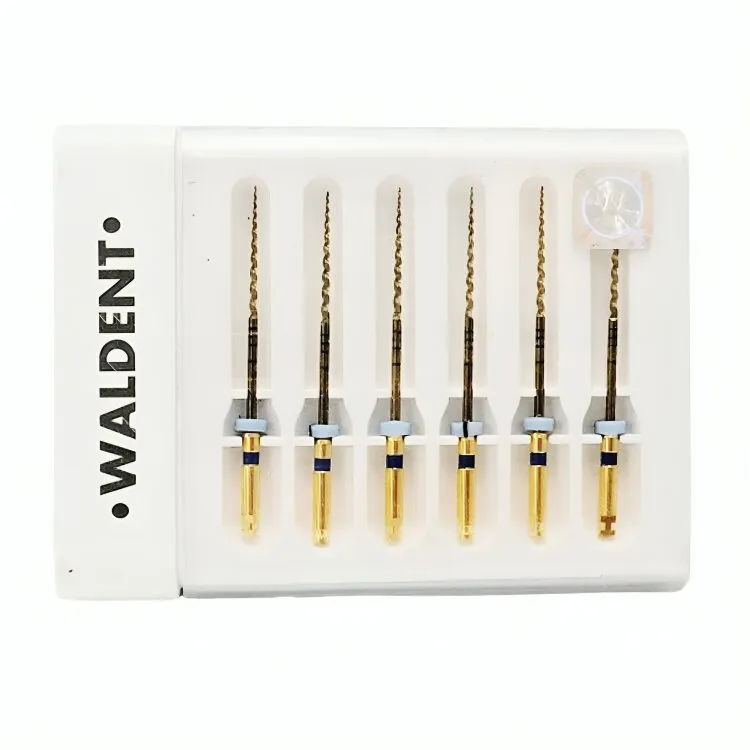 Taper Rotary Files: Buy Waldent Premium Taper Gold Rotary Files - 31mm ...
