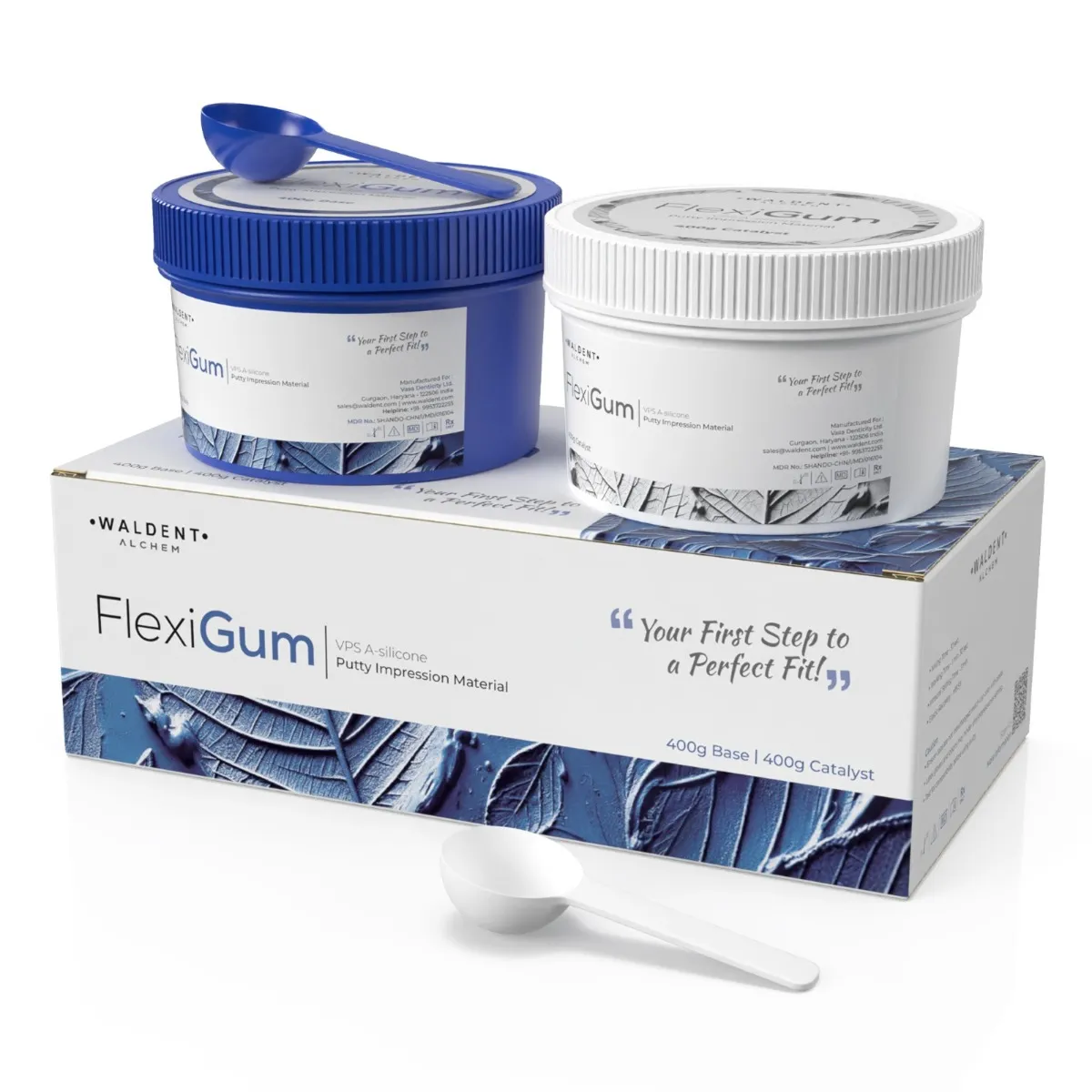 Buy Waldent FlexiGum VPS A-Silicone Putty | Dental Impression Material ...