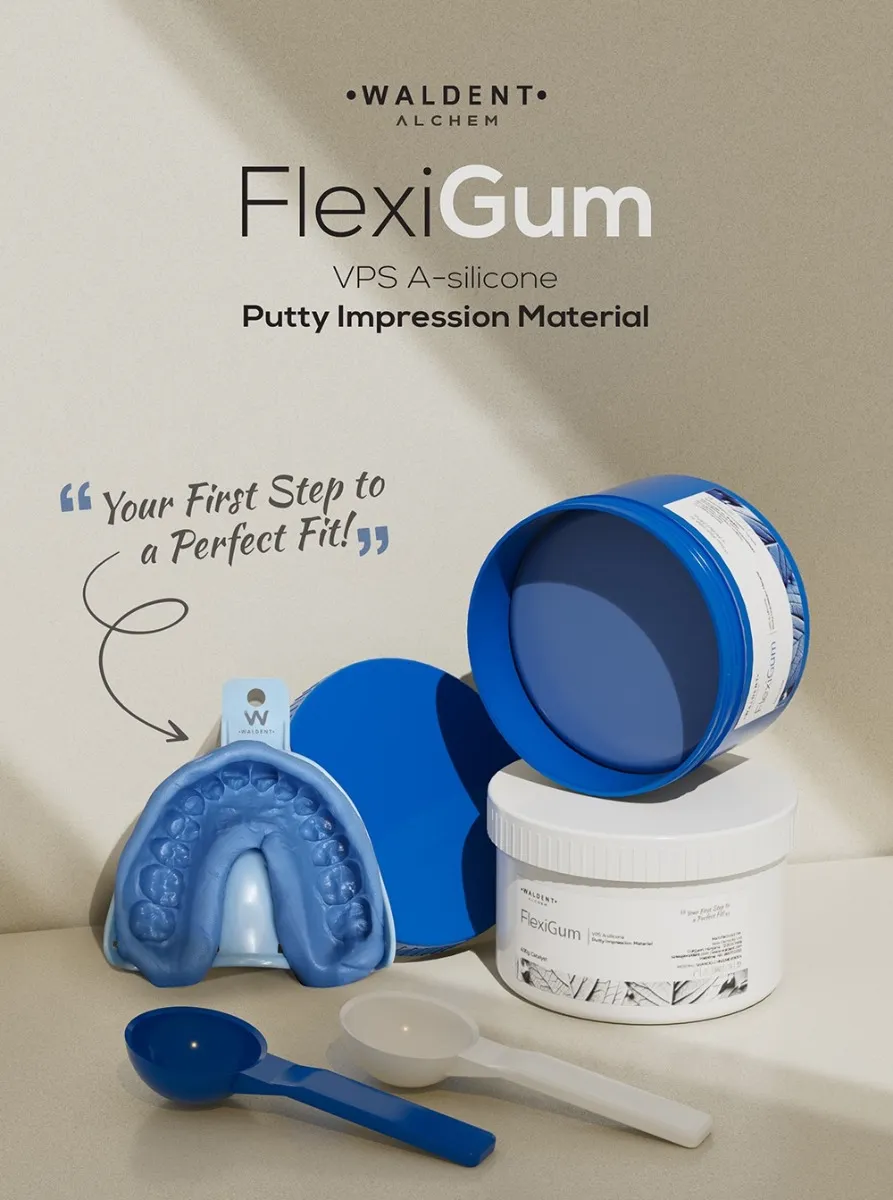 Buy Waldent FlexiGum VPS A-Silicone Putty | Dental Impression Material ...