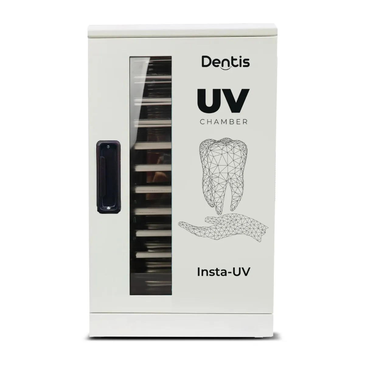 Dentis UV Chamber Insta-UV (12 Stainless Steel Trays) | Dentalkart