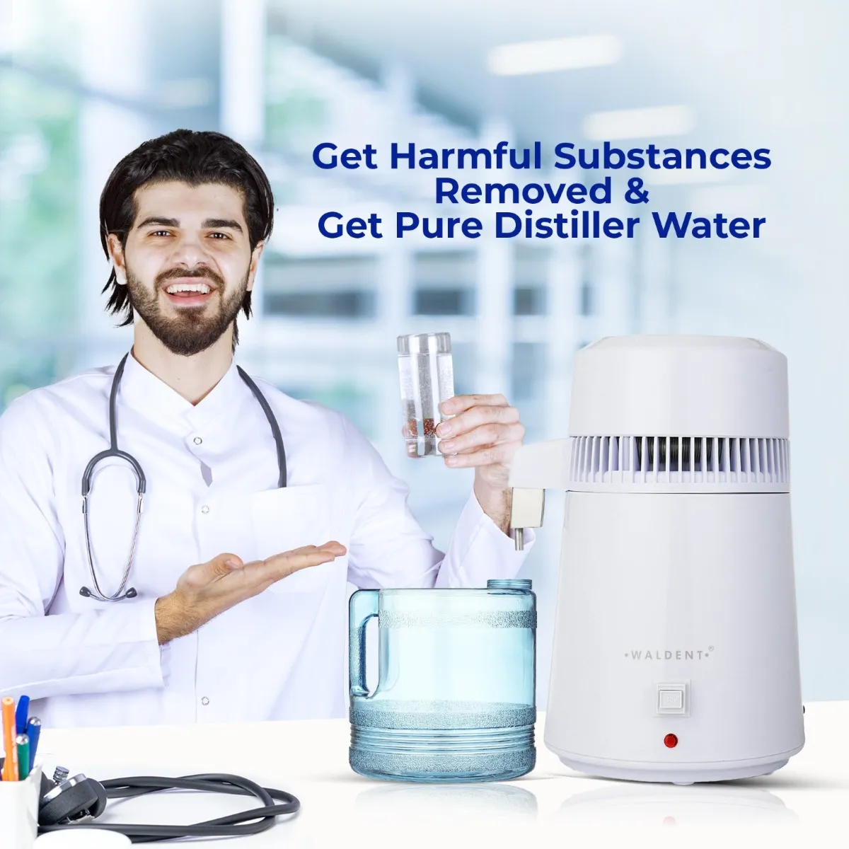 Waldent Water Distiller BST-007: High Efficiency for Dental Clinics and ...