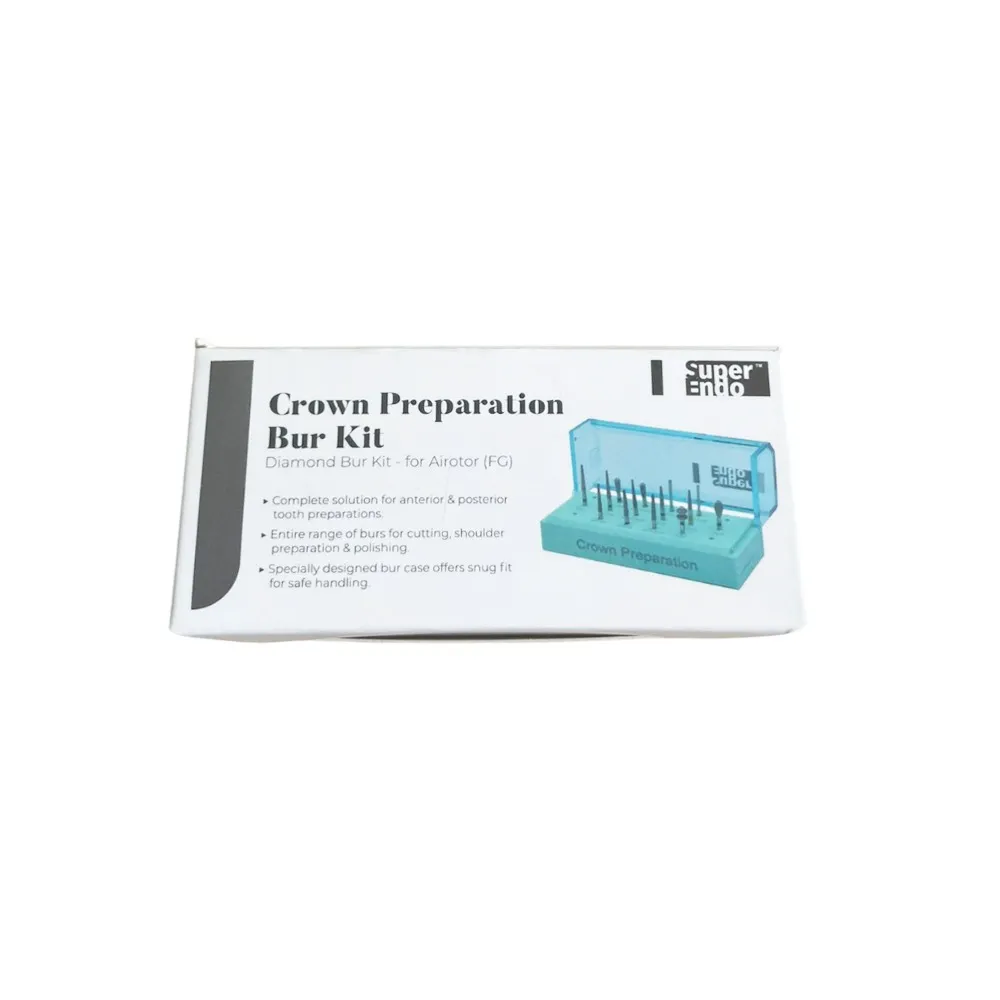 Buy Diamond Burs Online | Best SuperEndo Crown Preparation Bur Kit ...