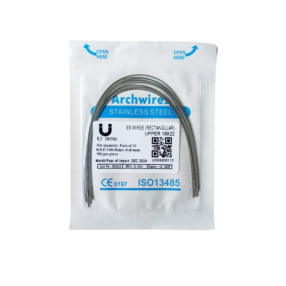 Buy U Ortho SS Rectangular Wires | Best Rectangular Orthodontic Wire ...